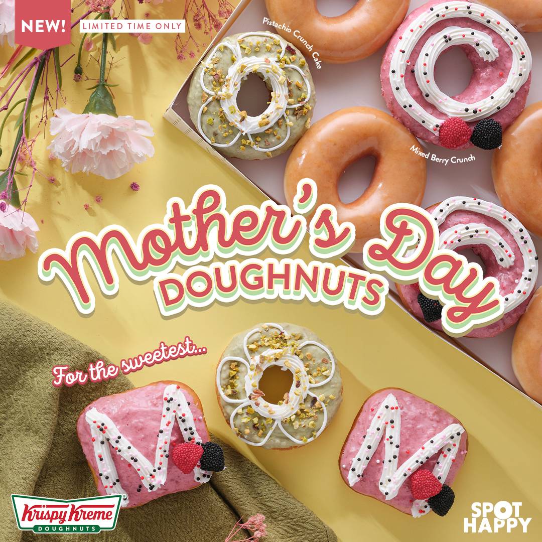 Krispy Kreme’s Happiest Treats for the Best Moms - Corner Magazine PH