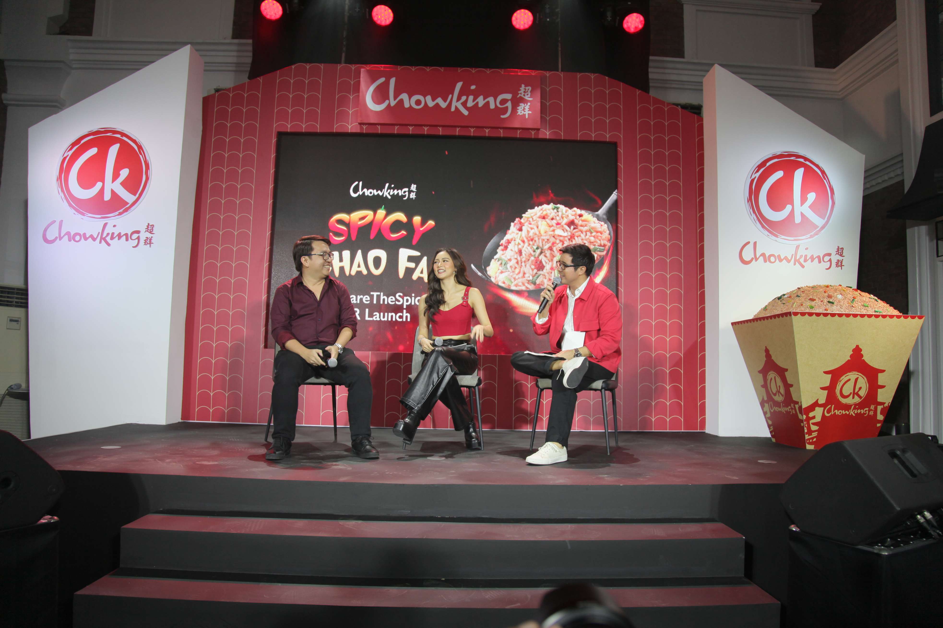 Chowking launches the ALL-NEW Spicy Chao Fan with Kim Chiu - Corner ...