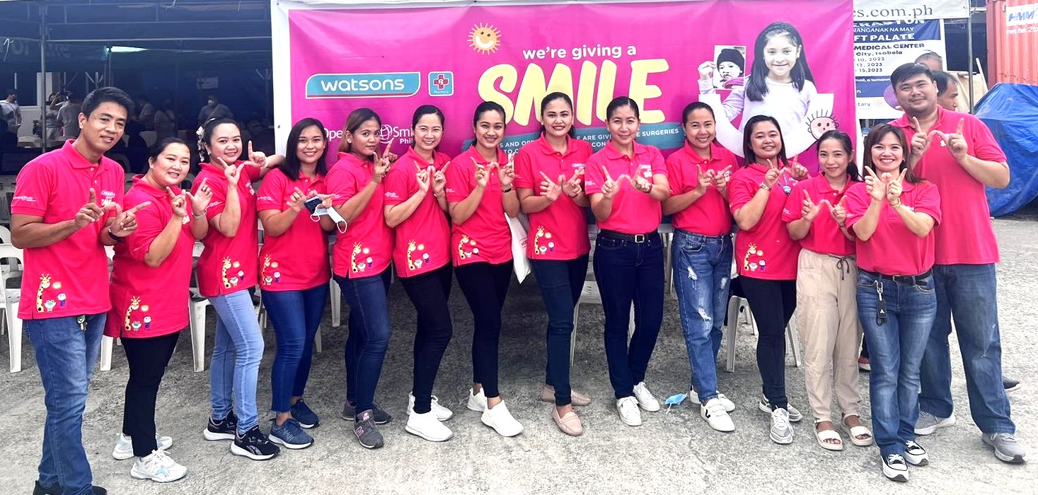 Caring Beyond Beauty: Watsons and Operation Smile Philippines ...