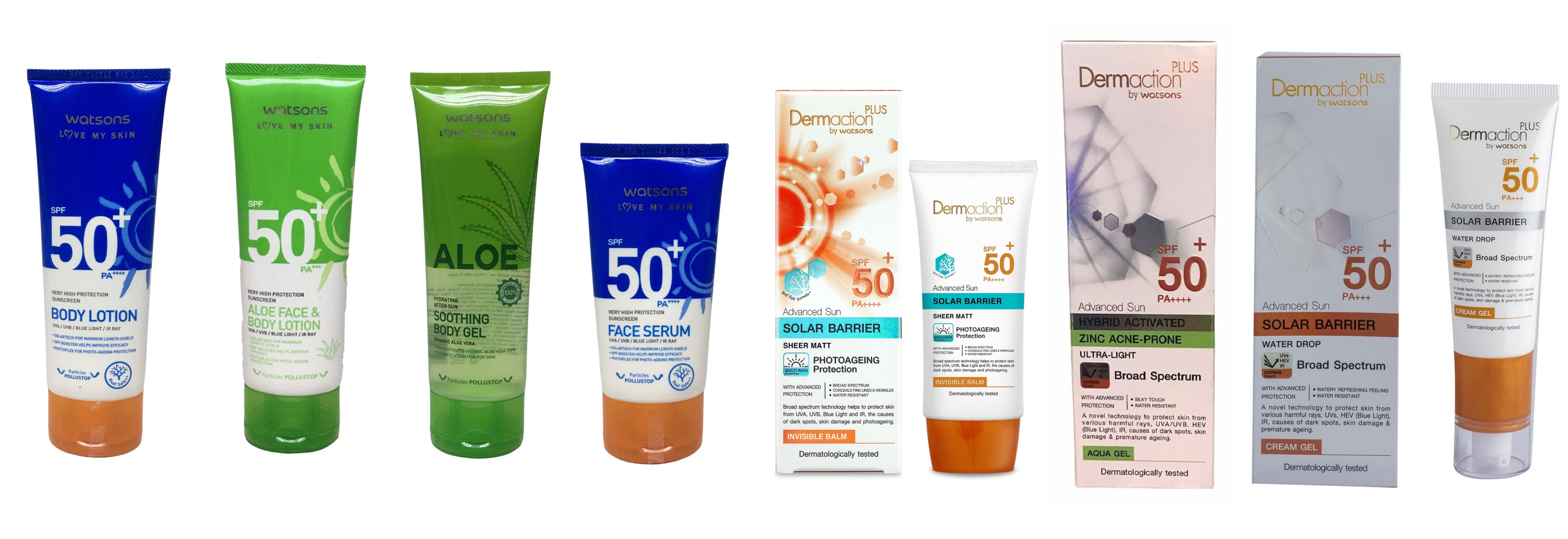 Stay protected all year round with Watsons Brand and Dermaction ...