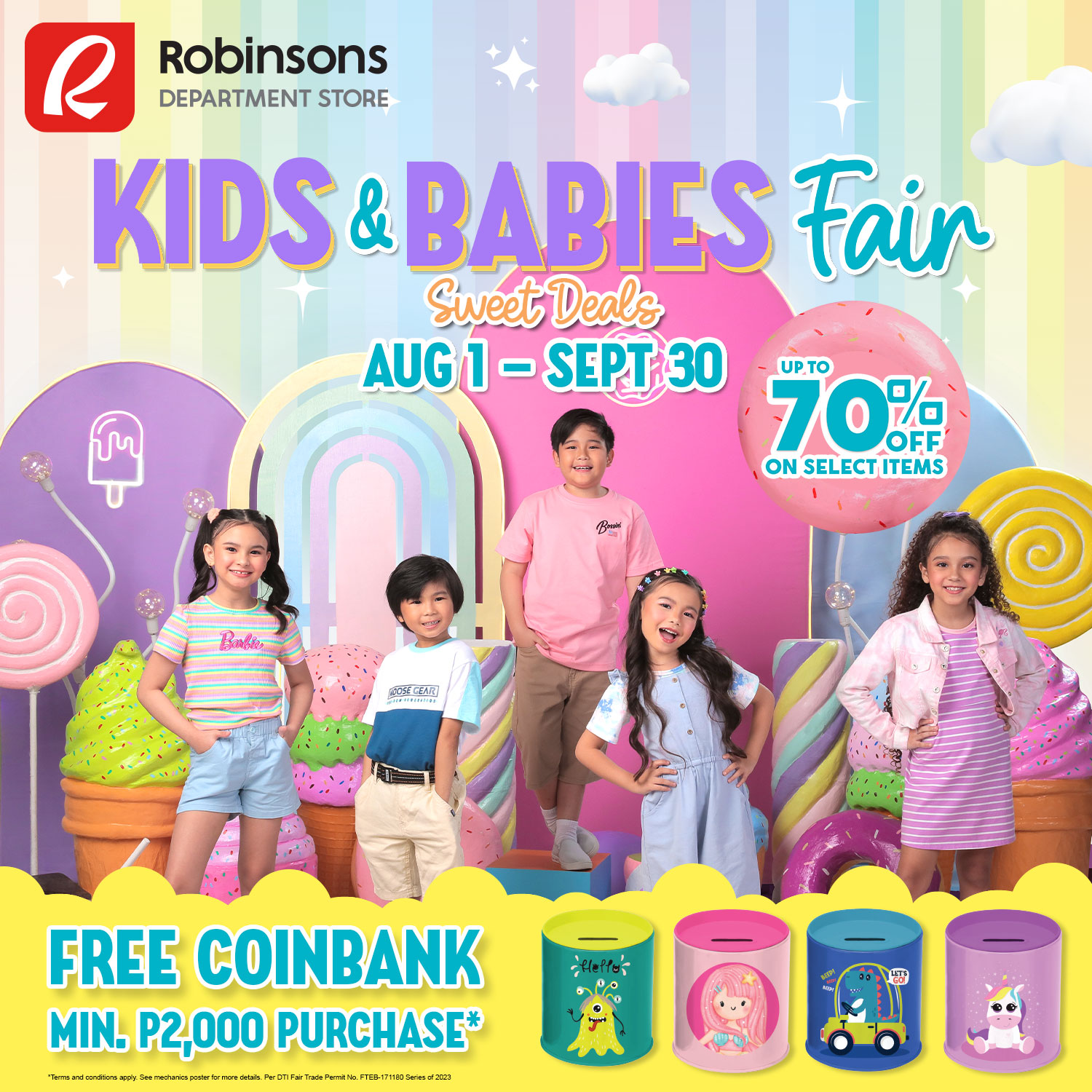 The Sale Season Kicks-off at Robinsons Department Stores with the Kids ...
