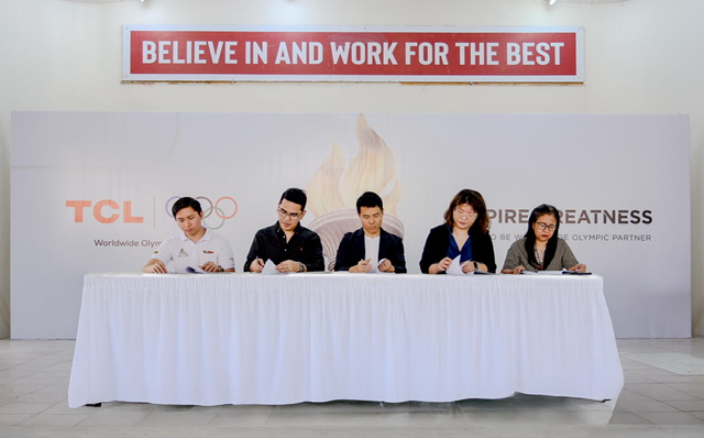 TCL Unveils Inspiring Court at Araullo High School in time for Olympic Day - Corner Magazine PH