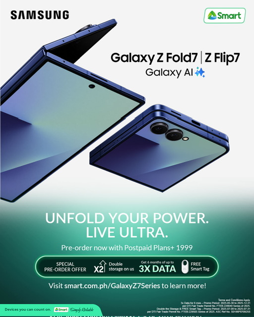 Smart unveils best deals for Samsung Galaxy Z7 Series - Corner Magazine PH
