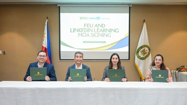 FEU, LinkedIn seal partnership to strengthen online learning - Corner ...