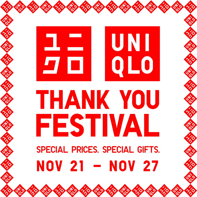 UNIQLO Gives Heartfelt Gratitude to Customers in Annual Thank You ...