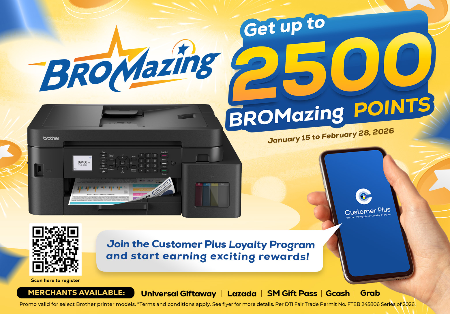 Brother Philippines welcomes 2026 with BROmazing promo - Corner Magazine PH