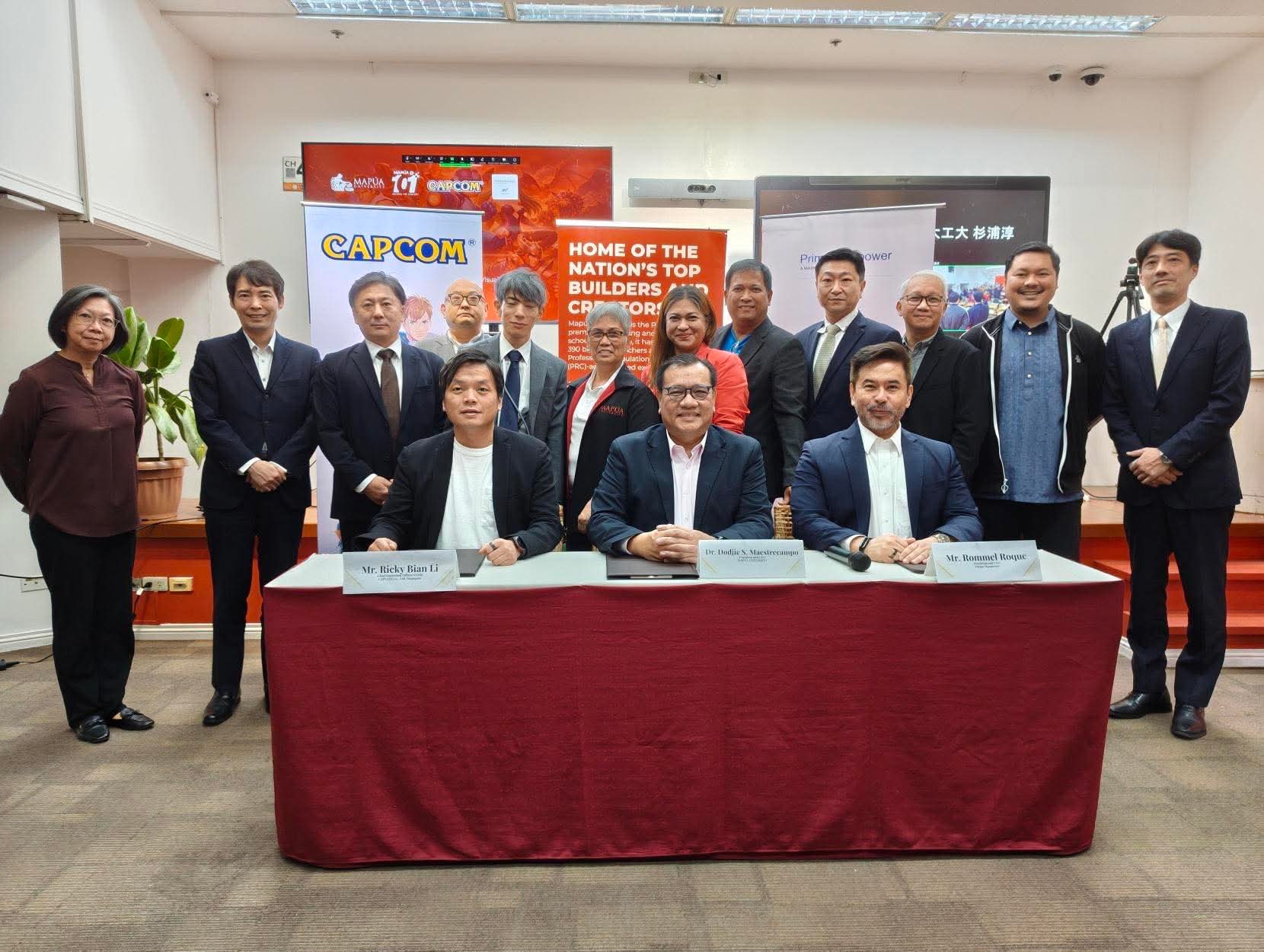 Mapúa University Inks Historic MOU with Capcom Singapore and Prime ...