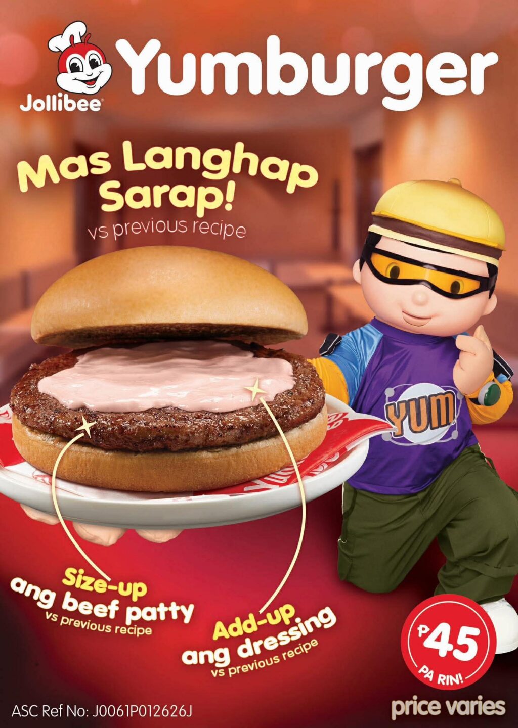 Jollibee surprises commuters nationwide with glowed up Yumburger ...