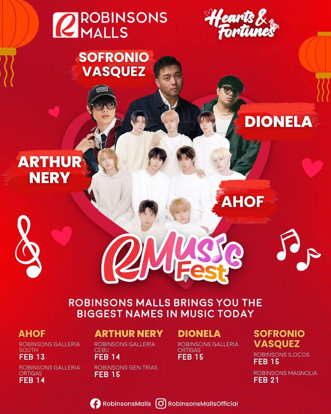 Robinsons Malls Brings a Star-Studded Lineup for RMusic Fest ...