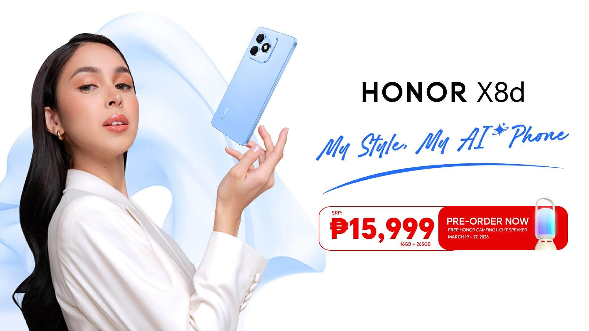 Designed for Style, Built for You: HONOR X8d Arrives for only Php ...