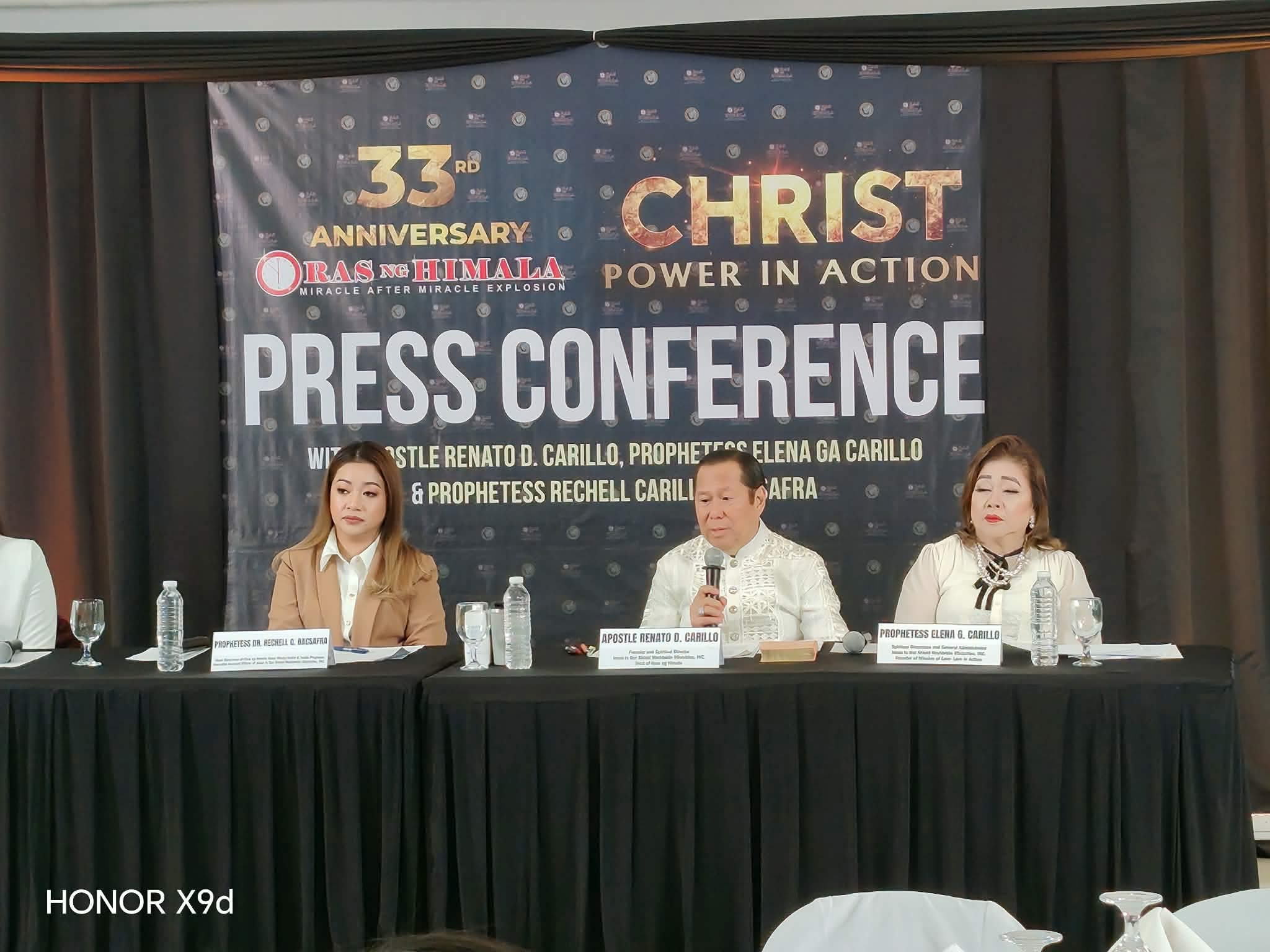 “Christ’s Power in Action”: Oras ng Himala Celebrates the 33rd Living ...