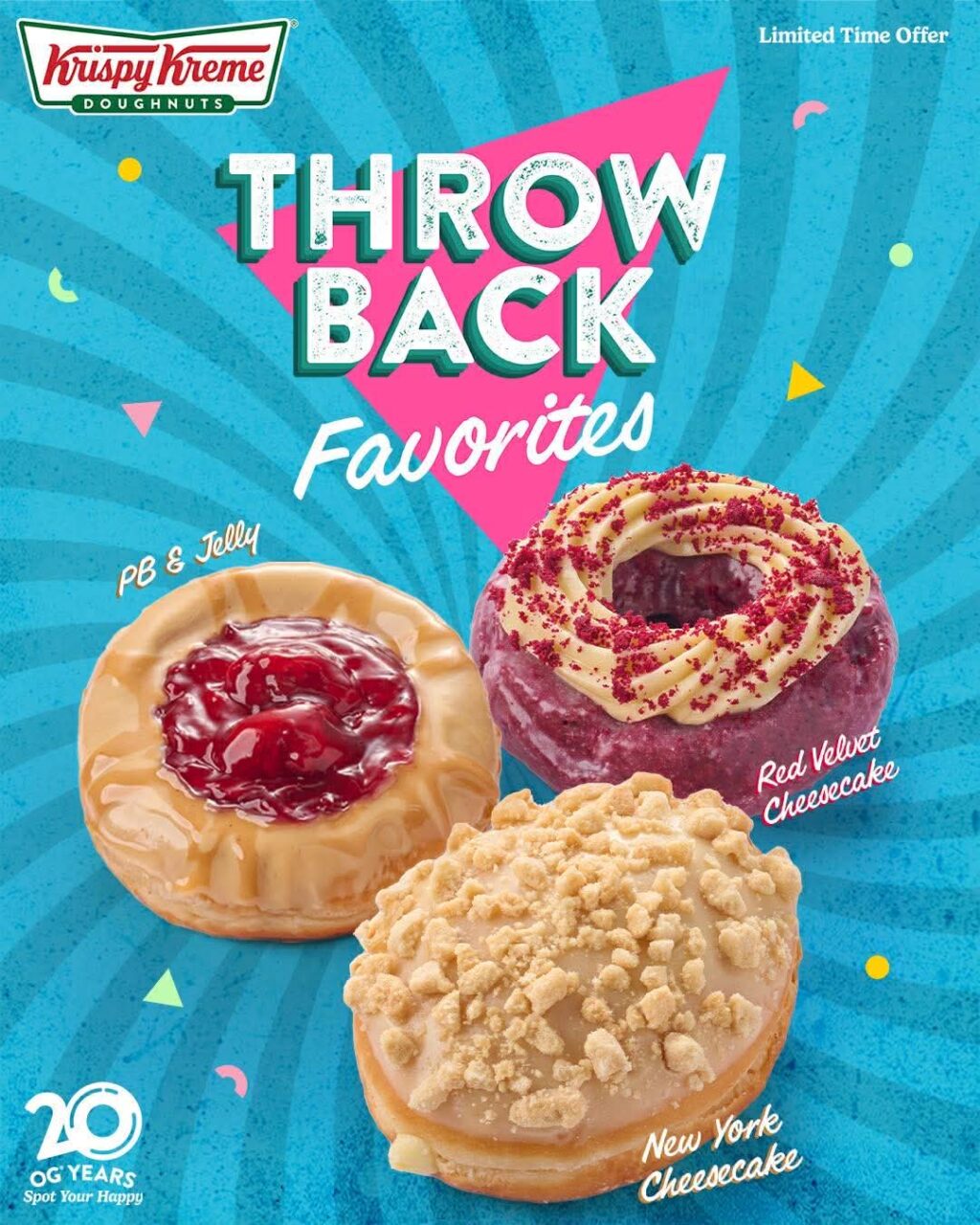 Krispy Kreme Celebrates 20 Years in the Philippines with Throwback ...