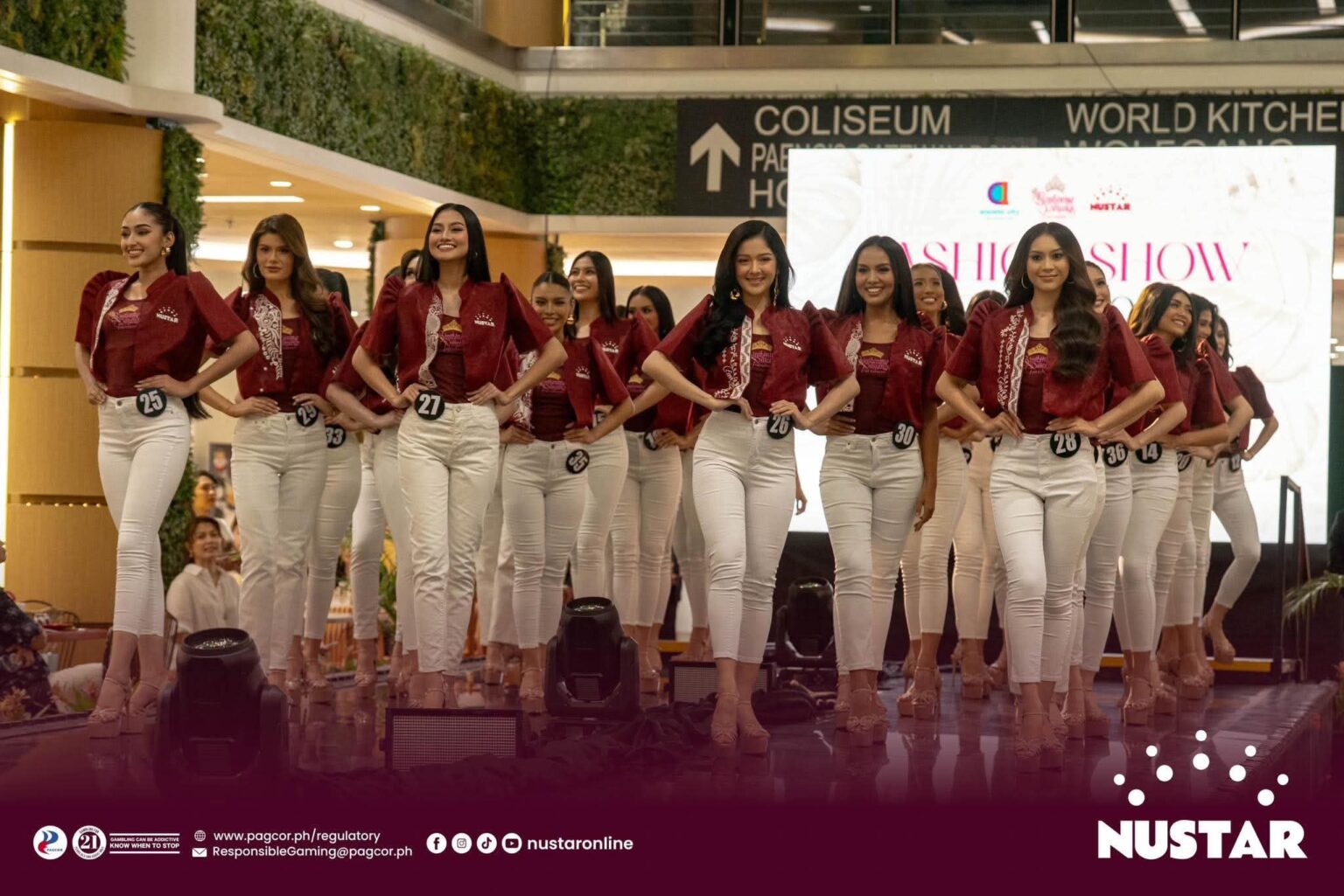 NUSTAR Online opens Binibining Pilipinas Fashion Show at the Lagoon ...